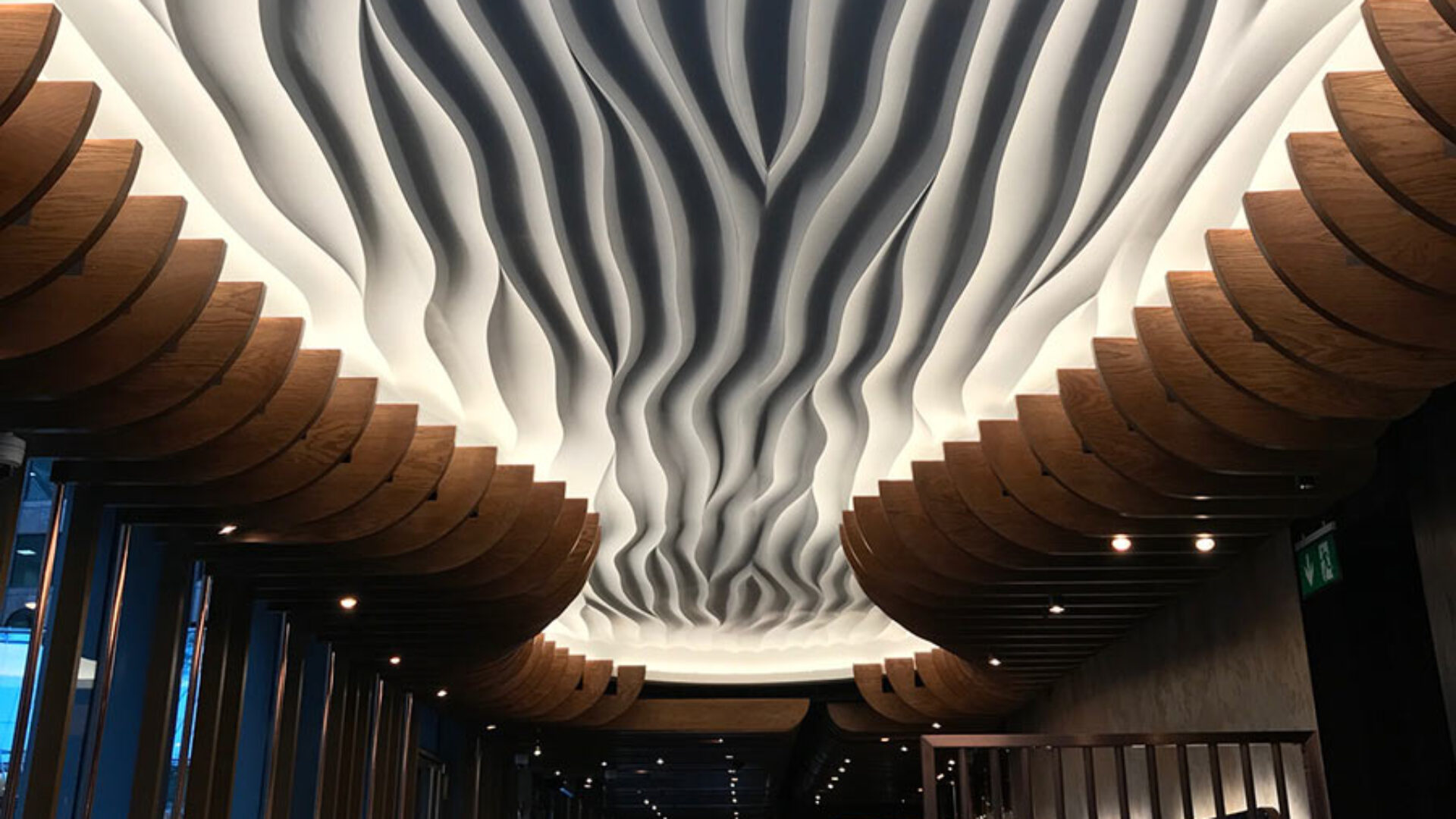 Sculptural 3D Panel System | Luxury Sustainable Finishes