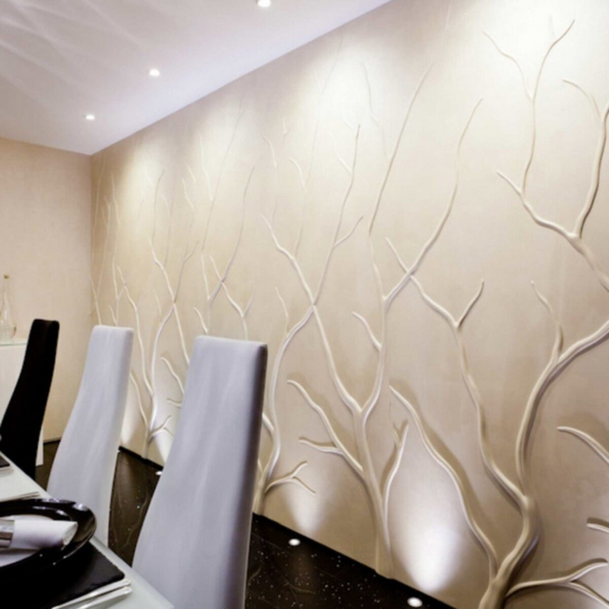 Sculptural 3D Panel System | Luxury Sustainable Finishes