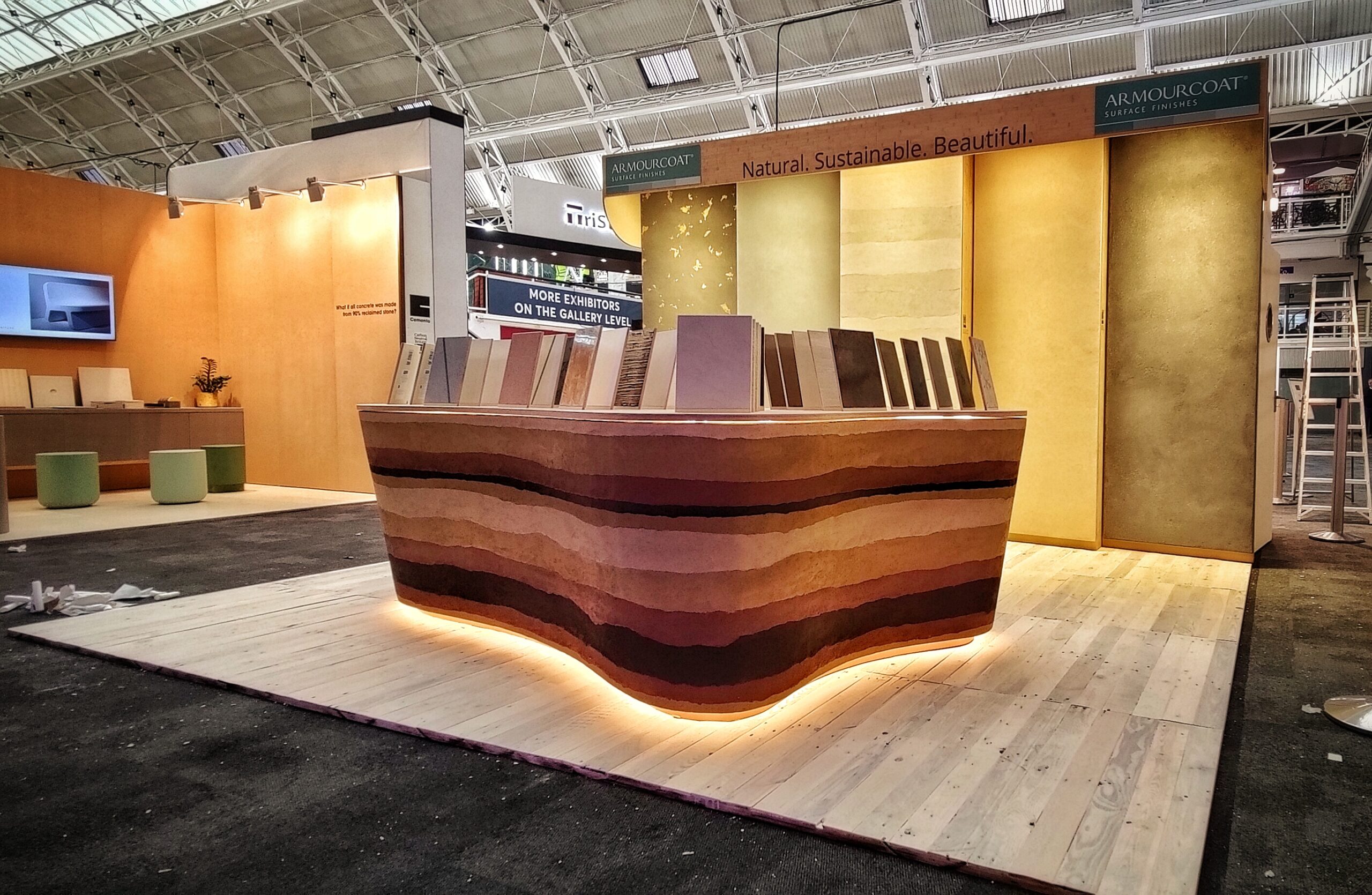 Armourcoat exhibiting at The Surface Design Show in February 2022 ...