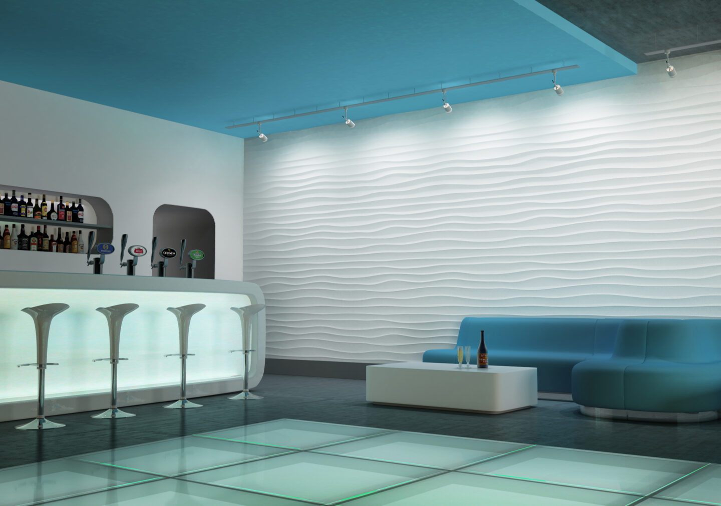 Flow Straight Sculptural Plaster | Order Armourcoat Sample